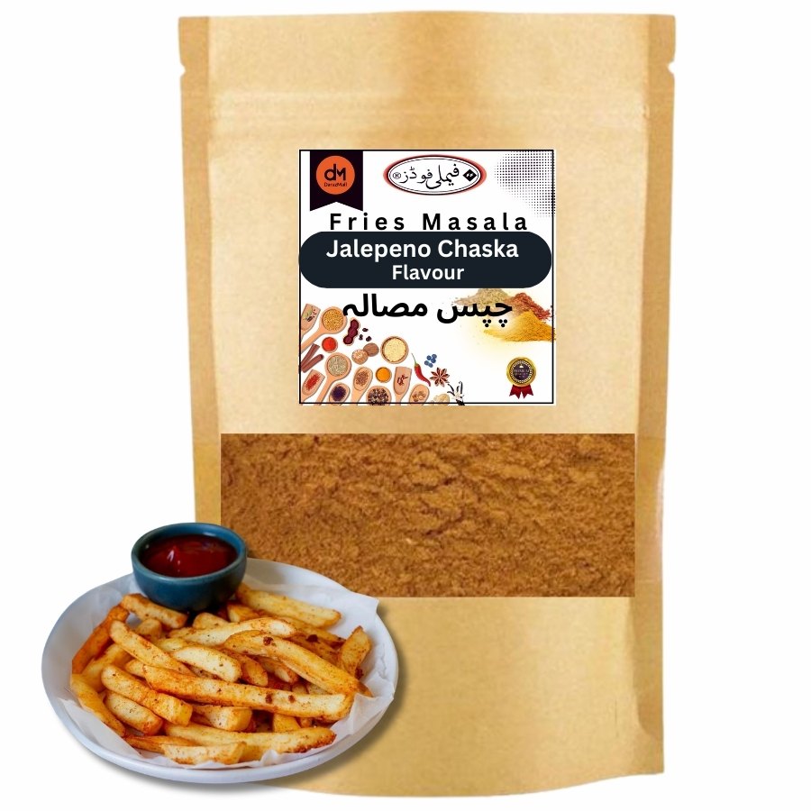 Fries Masala - چپس مصالہ (Jalapeño Chaska Flavour) - 100 Grams | Daraz.pk
