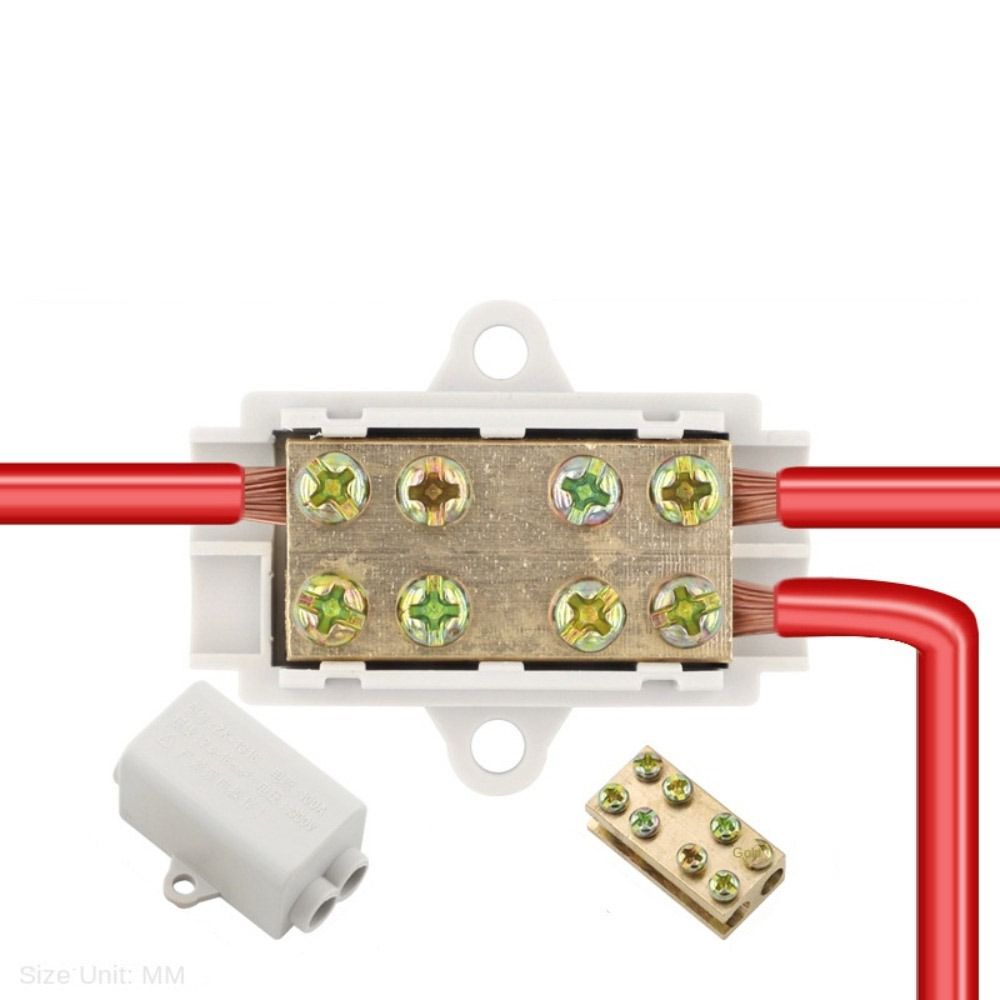 Universal Terminal Block Locking Quick Crimp Electrical Cable Junction ...