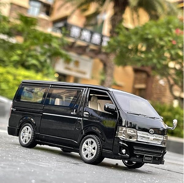 Toyota Hiace Van 1:32 scale Die-cast Model with Light and Sound | Daraz.pk