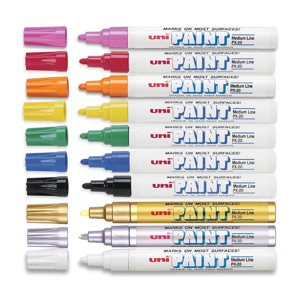 Pack of 10 - Uni Paint Marker High Quality permanent - Made in Vietnam ...