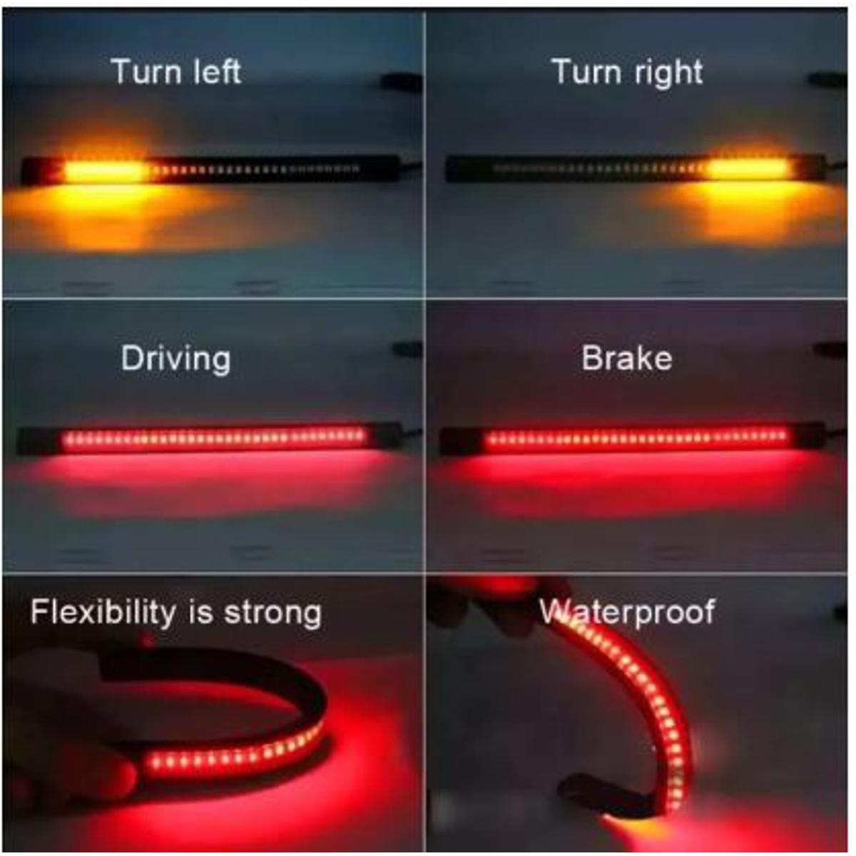 Back Light strip With indicator vintage cafe racer bike and all bikes ...