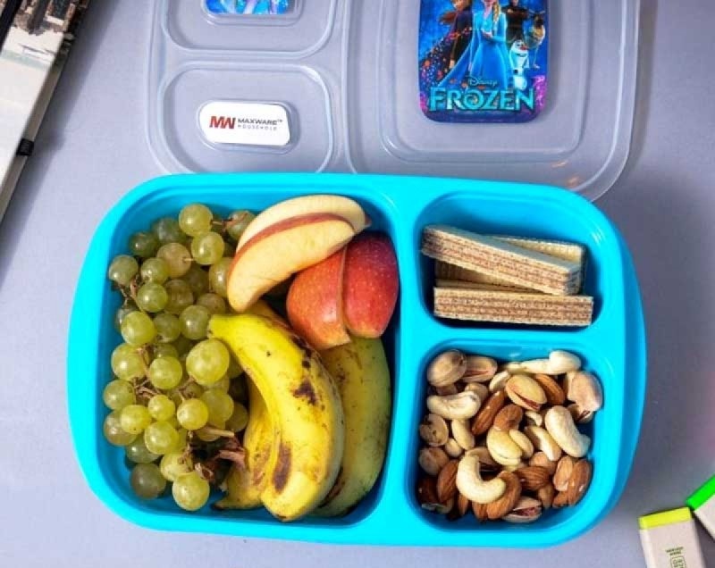 Student 3 Partition Lunch Box - 1000 ML | Daraz.pk