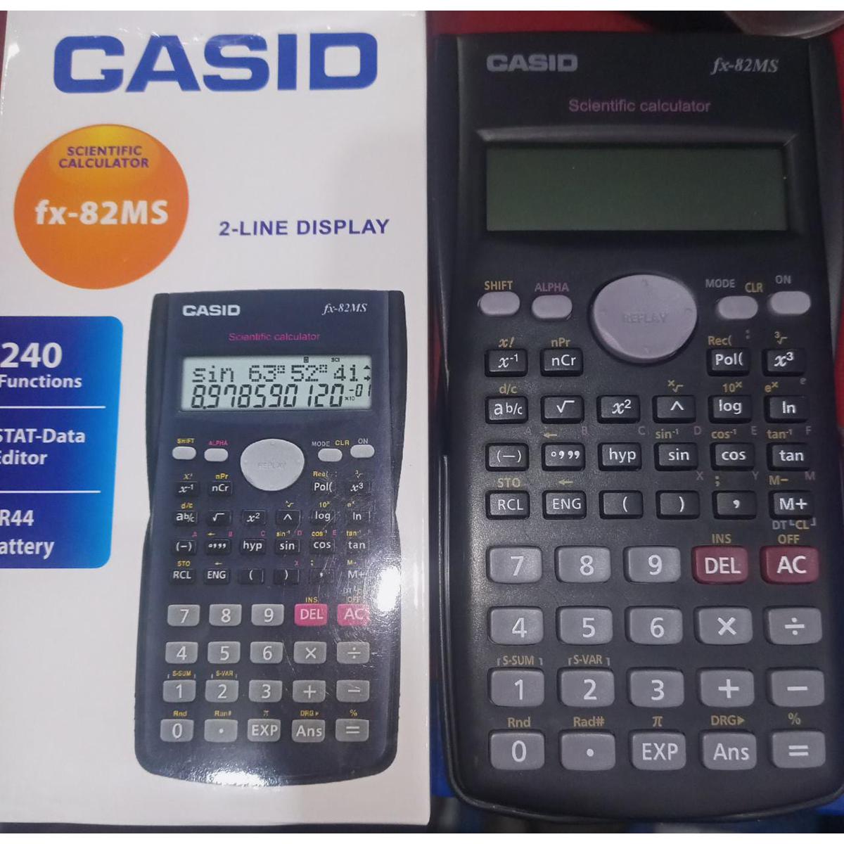 Scientific Calculator,Fx-82 MS, Black Basic Preliminary | Daraz.pk