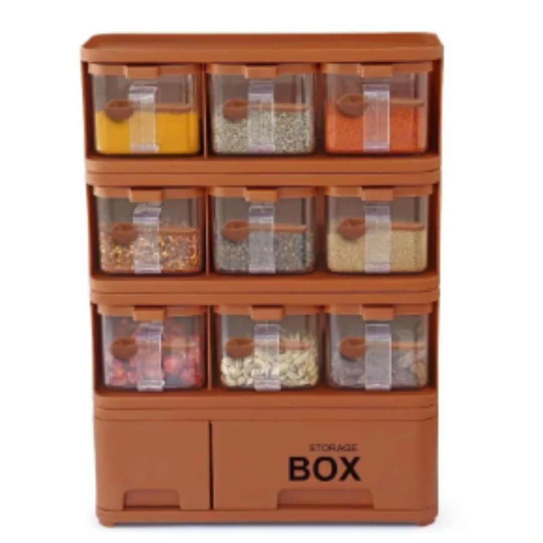 Kitchen Seasoning Box Masala Box | Spice Rack Easy To Assemble ...