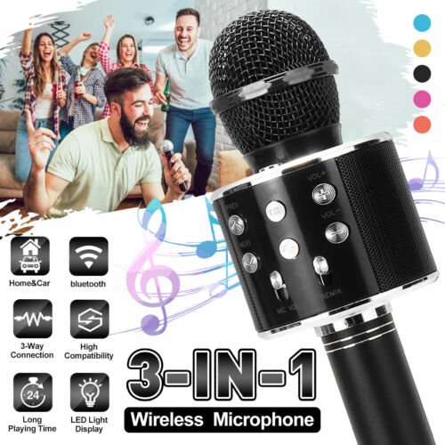 Bluetooth Wireless Microphone With Speaker & USB System And can be ...