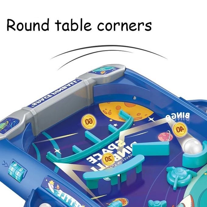 Space Marbles Pinball Table Top Board Game For Kids 3+ for 2 Players ...