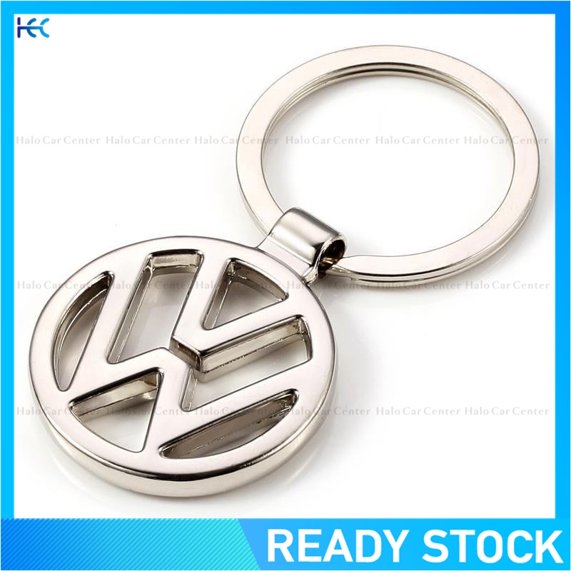 Car Styling Stainless Steel Metal Volkswagen VW Car Logo Keychain ...