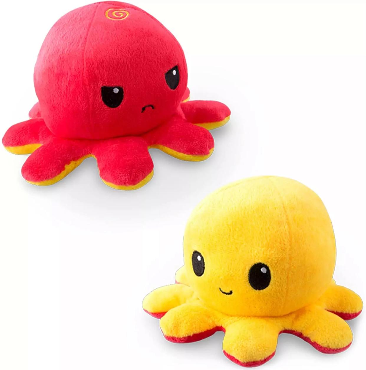 [High Quality] Reversible Octopus Plush Toy Octoplushie Pillow Toys for ...
