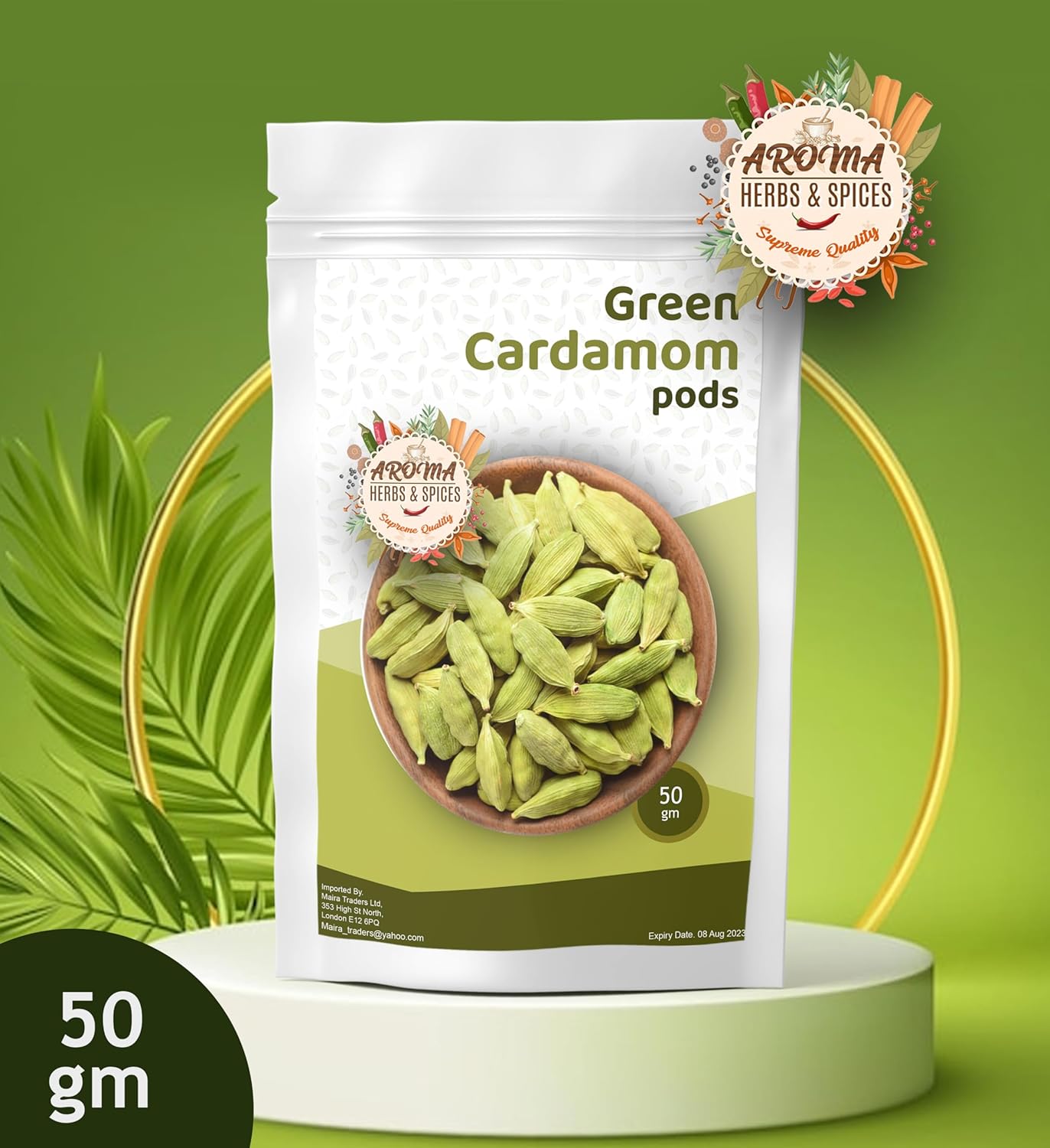 Green Cardamom pods| Elaichi pods | 50gm | Green Elaichi | Natural ...