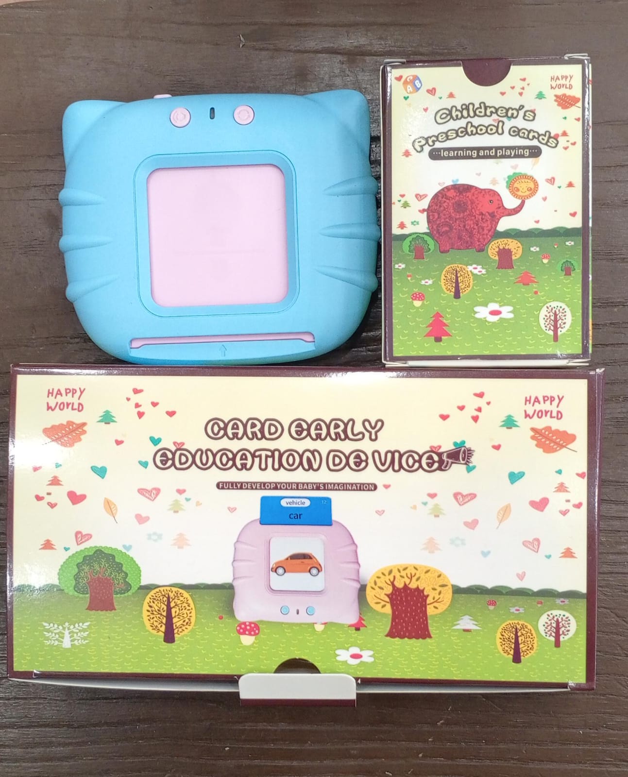 FLUDDER Educational Toys for 2 3 4 Years Old 112 Talking Baby Flash ...