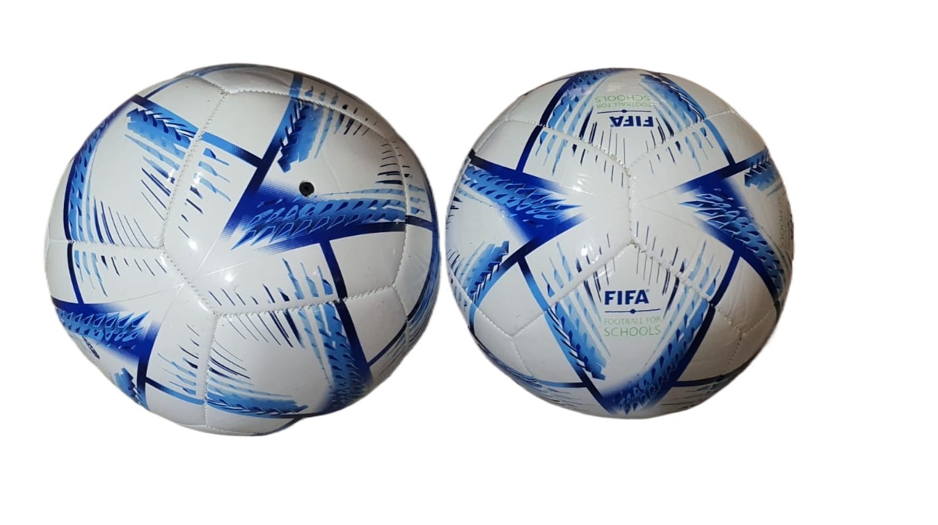 "2pcs Handmade Blue & White Baby Footballs | Size No. 2 | Perfect for ...