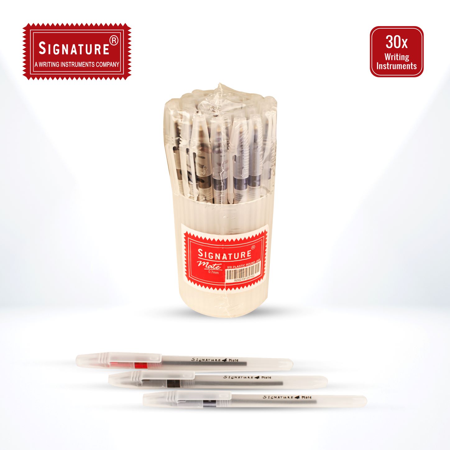 Bundle of 30-Signature Mate Ball Point Pens with free stationery holder ...