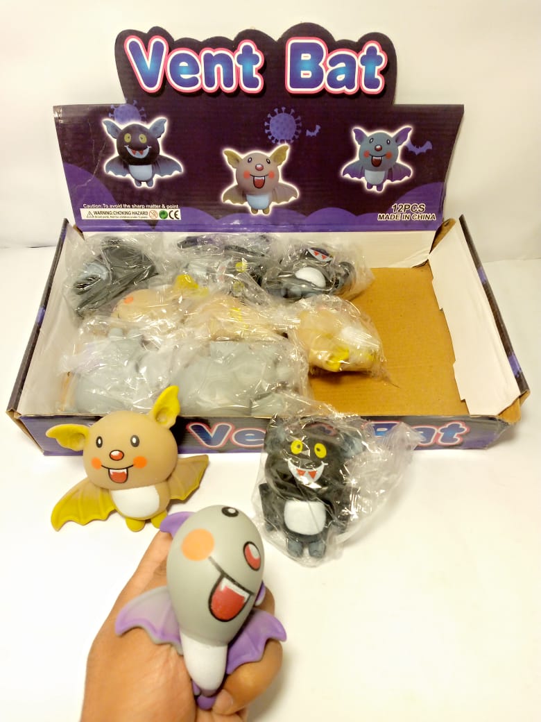 Stress Release Vent Bat Extra Soft Toy - 1 Piece | Daraz.pk