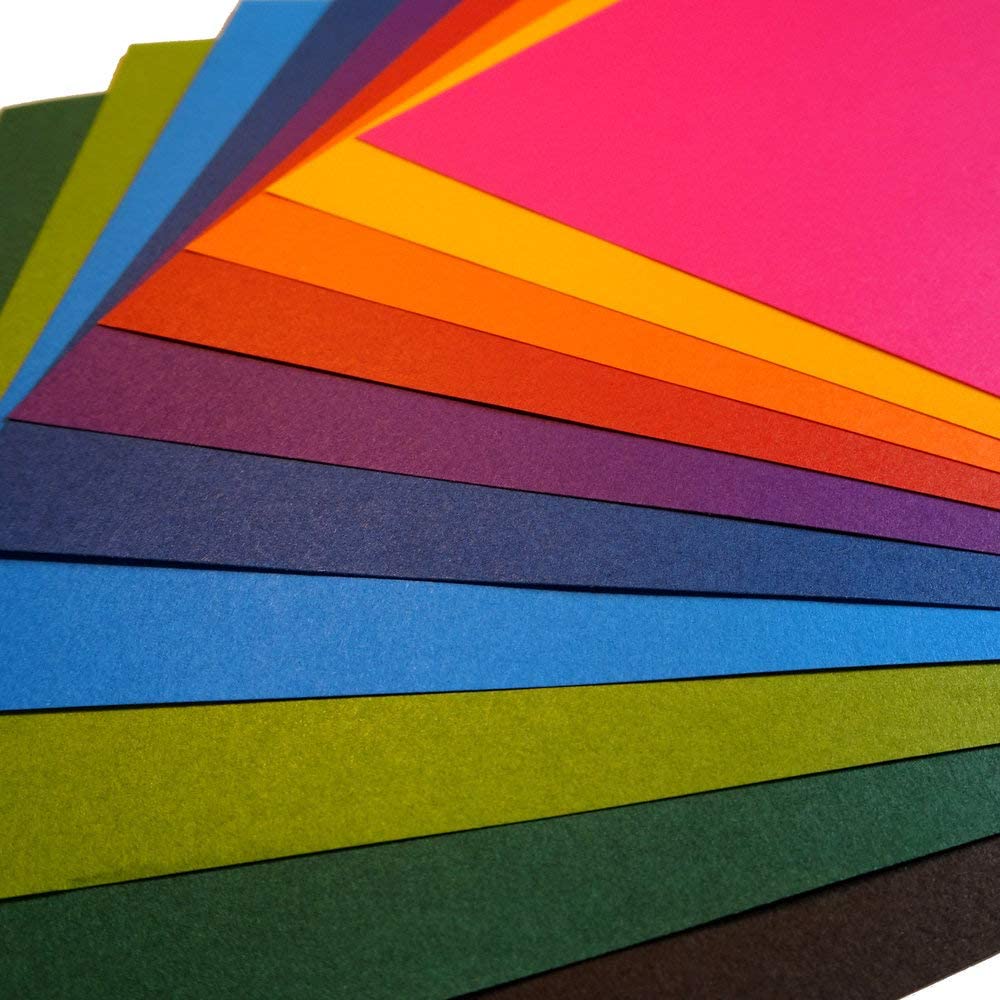 Colour Paper A4 size 100 sheets 10 Bright Color Printer Paper | Daraz.pk