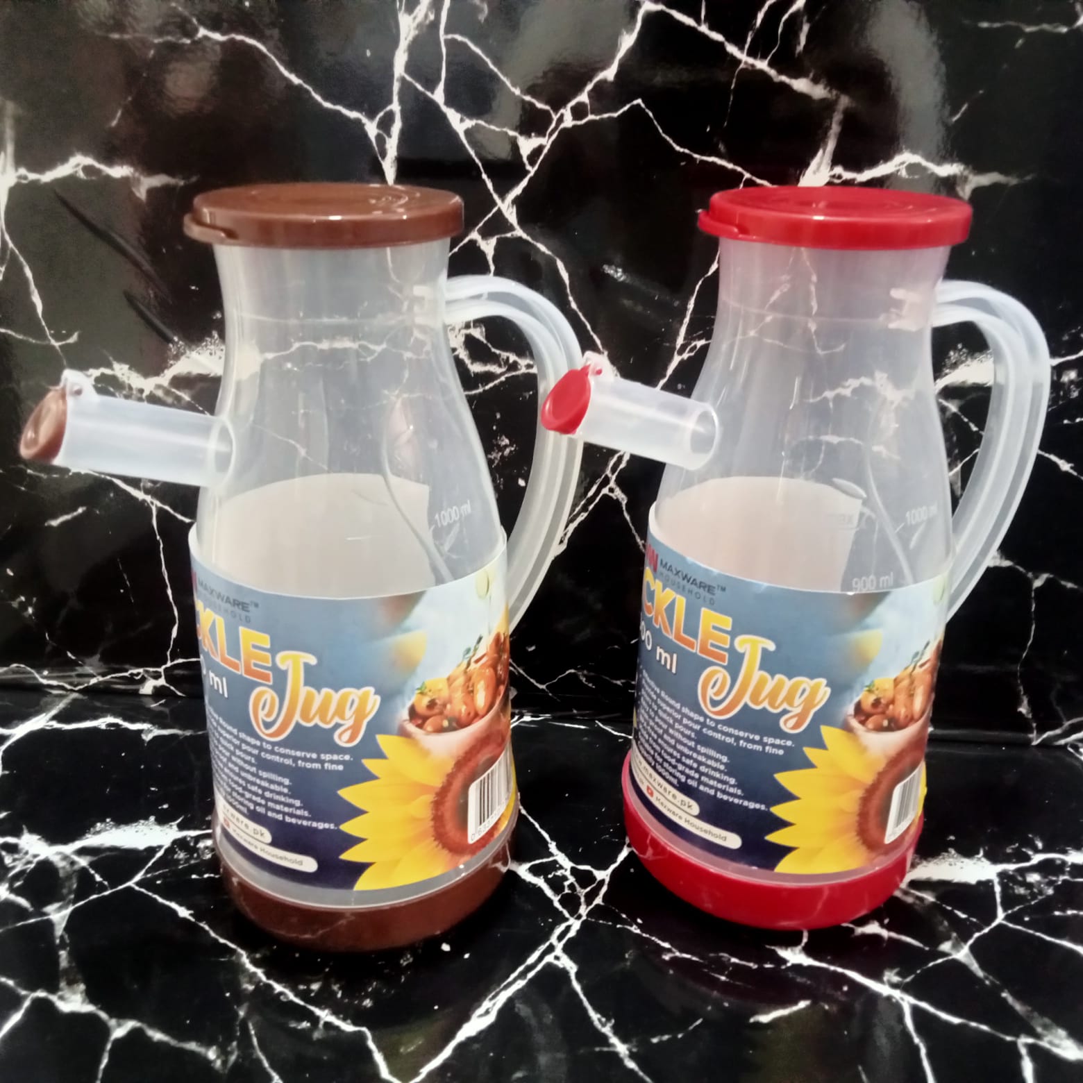 1 Litre High Quality Plastic Cooking Oil Jug For Kitchen Cooking ...