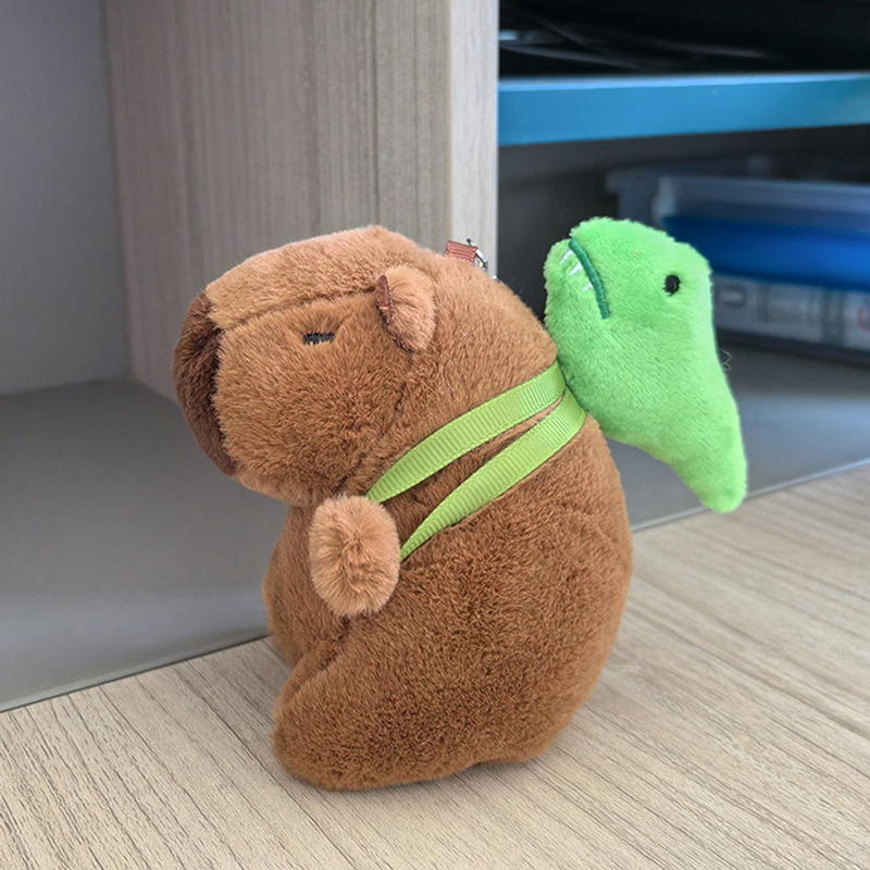 Capybara Plush Doll Cartoon Keychain Pendant Soft Stuffed Doll Backpack ...