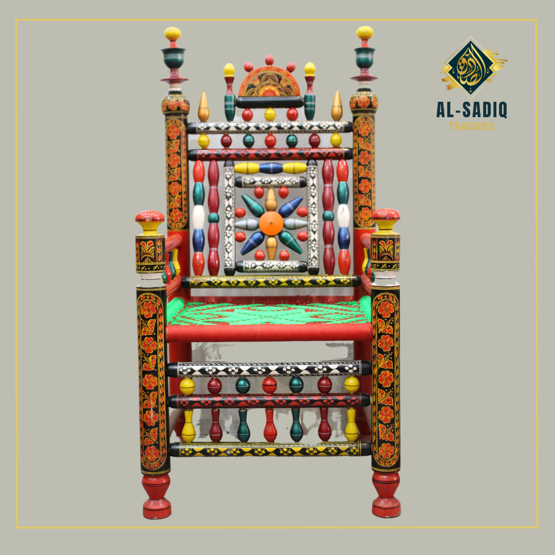 AL-SADIQ TRADERS | Wooden Traditional Chair Village Style Traditional ...