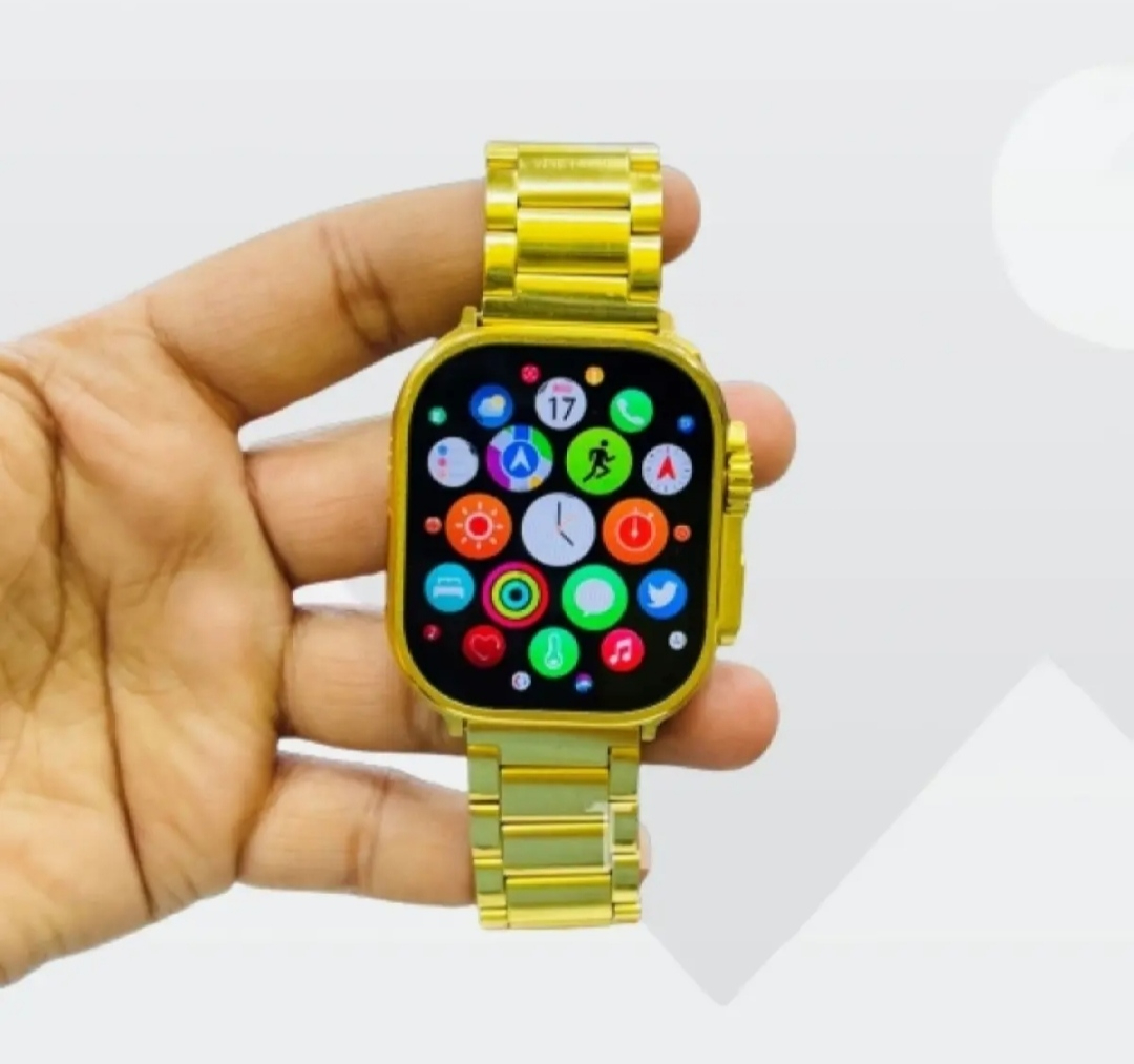 G9 Ultra Pro Smart Watch (Golden Edition) - 49MM Ultra Series 8 - NFC ...