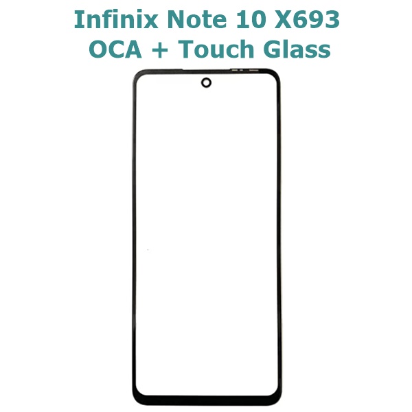 Infinix Note 10 X693 OCA + Touch Glass Digitizer Replacement Infinix ...