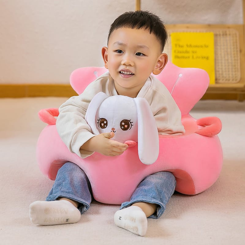 Baby Sofa Support Seat for Infant Cow - Tiger - Goat Cartoon Animal ...