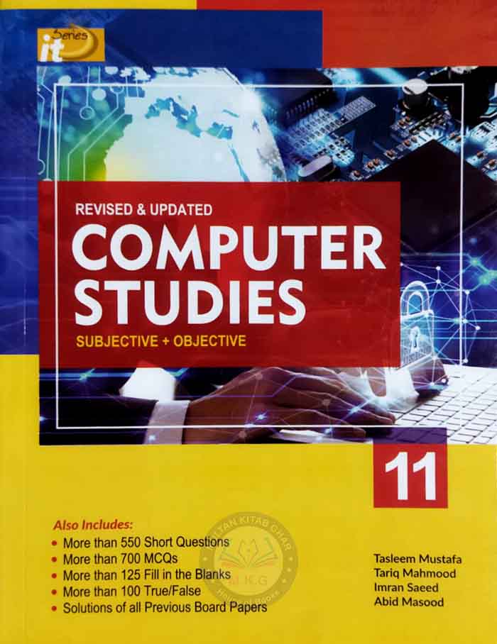 Computer Studies Subjective,Objective for 1st year, Class 11 by IT series | Daraz.pk