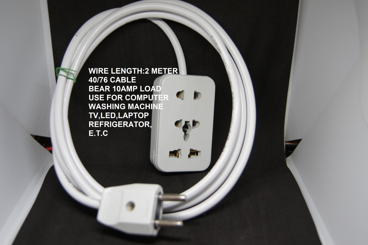 Extension lead for 10Amp load High Quality | Daraz.pk