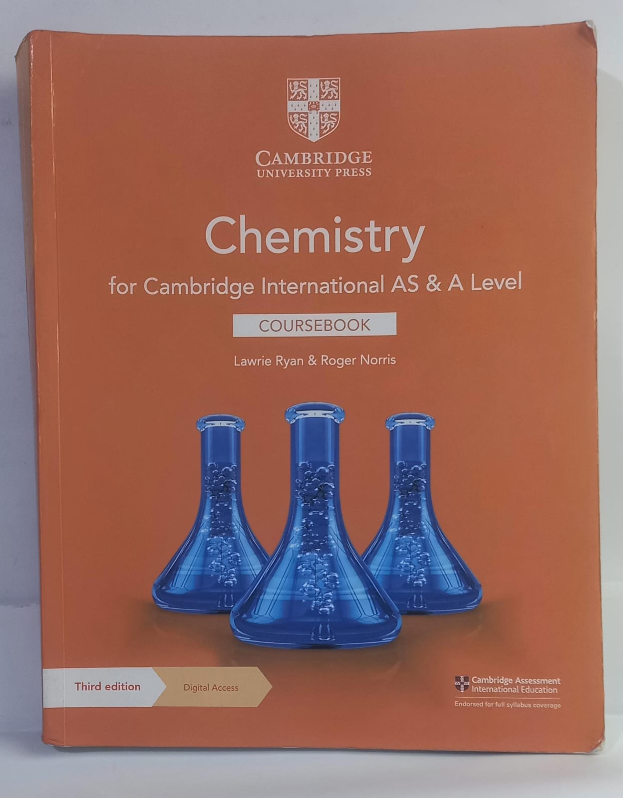 Cambridge International AS & A Level Chemistry Coursebook 3rd Edition ...