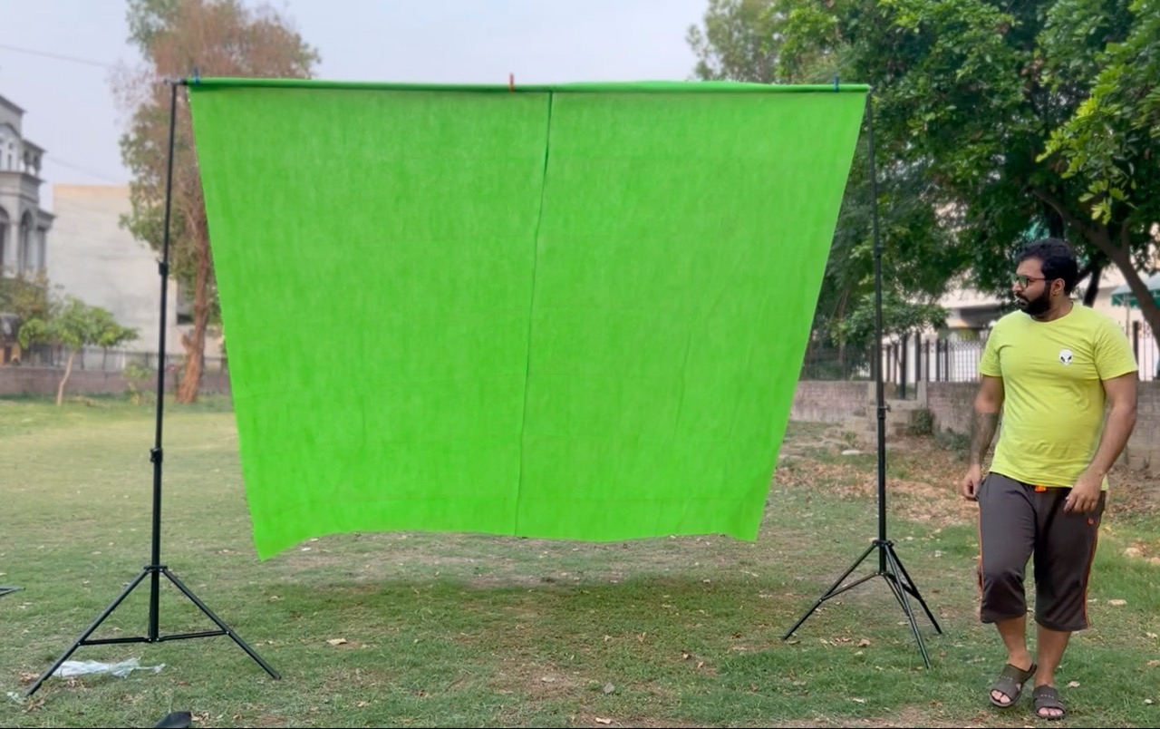 Frame Stands for Chroma Key Studio Backdrop Video Backdrop Background ...