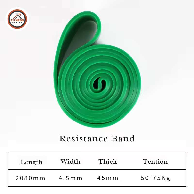 Heavy Duty Natural Latex Pull Up Resistance Band – Anti-Snap Loop ...