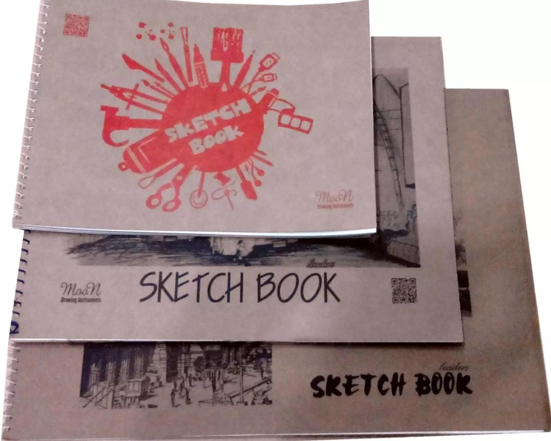 Sketch book FULL SCAPE cartridge paper size 20 sheets 11X14 | Daraz.pk