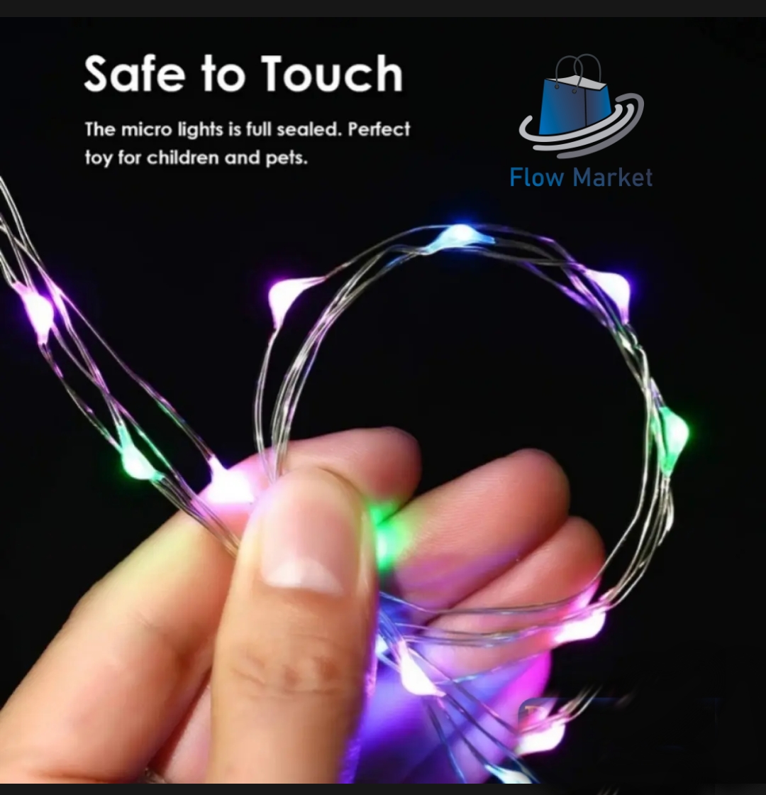 Chilli Milli 10Ft 30LEDs Mini Fairy Lights Battery Operated - String ...