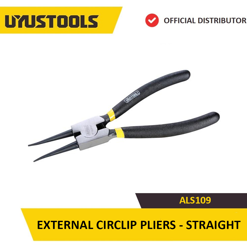 Heavy Duty External Circlip Pliers - Straight - UYUSTOOLS ALS109 | Daraz.pk