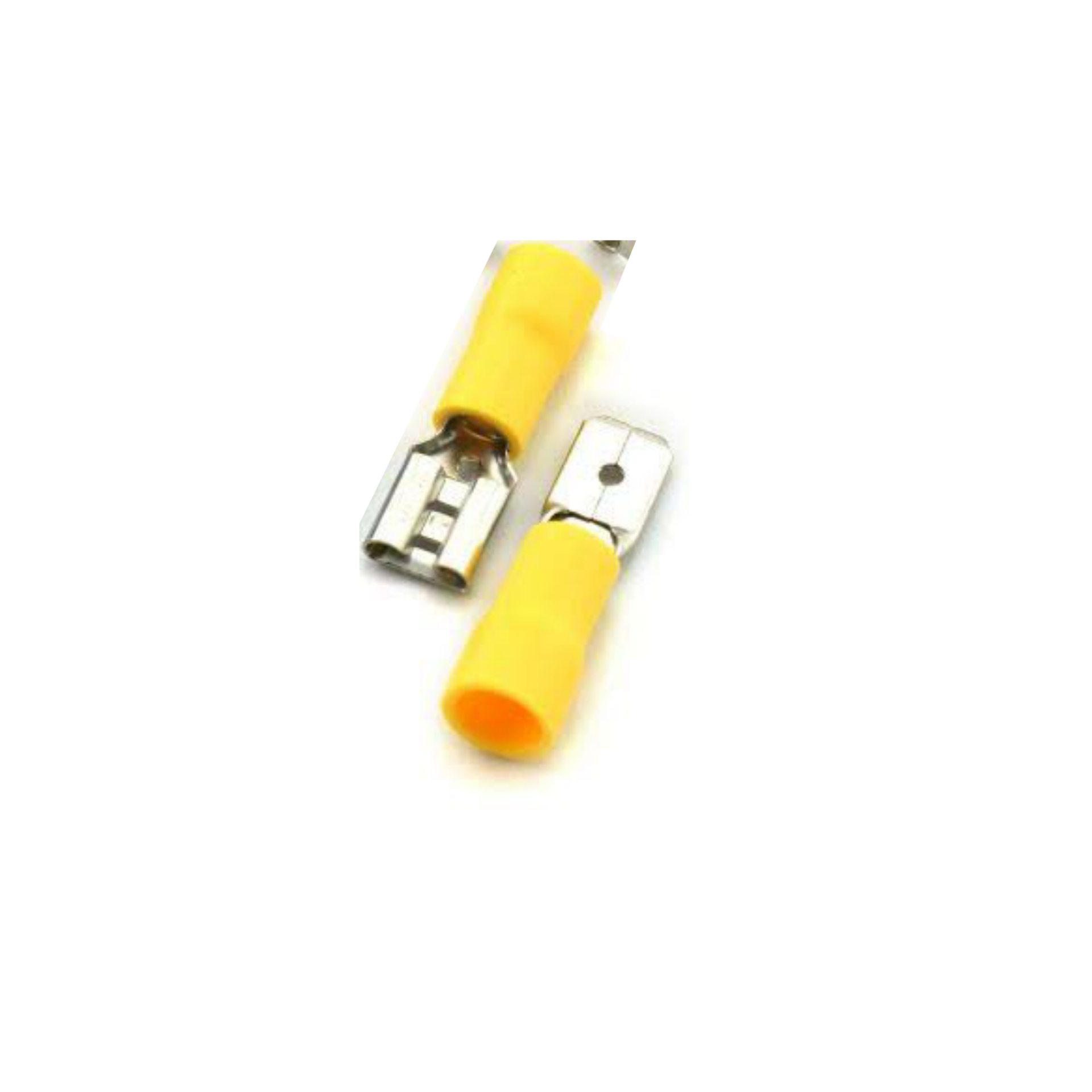 50pcs insulated lugs, brass thimble, copper terminal, high quality wire ...