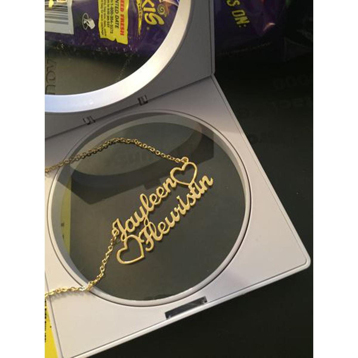 The Jewel Lodge Name Locket For Girls, Name Jewelry, Customize Necklace ...