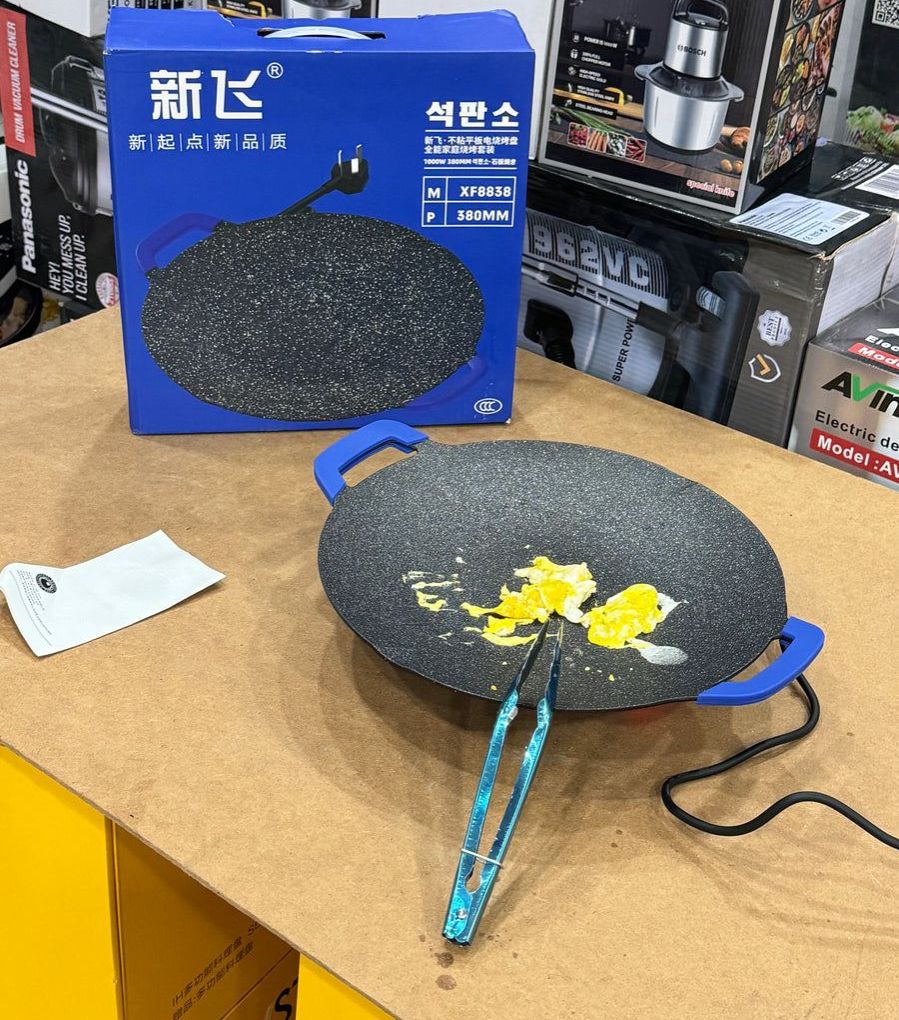 JAPAN Made Portable Electric Tawa 14 Inch (35 CM) with Adjustable ...