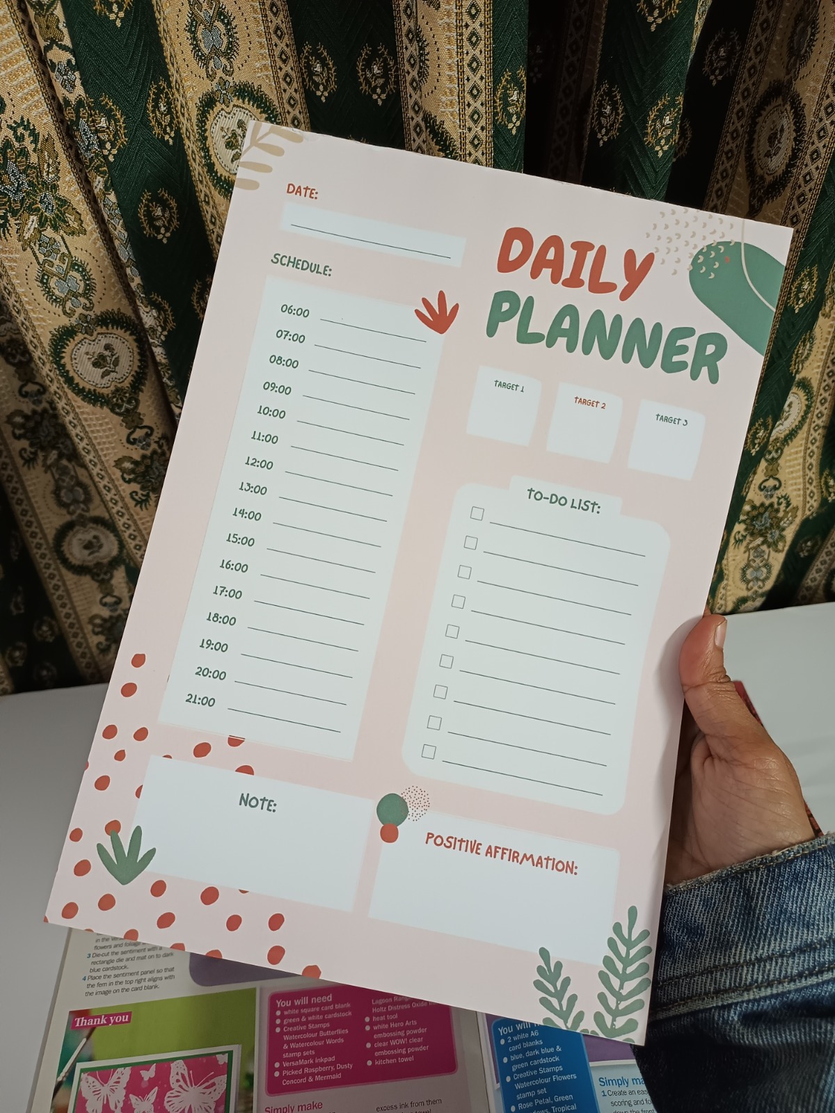 A4 Daily Planner Pads | Daraz.pk