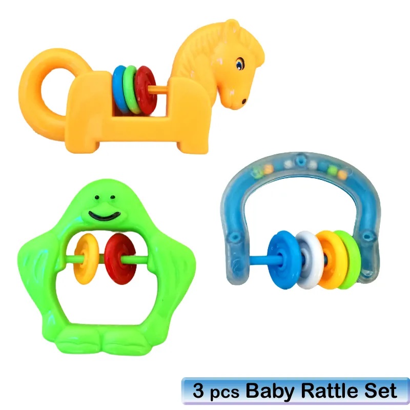 Baby Rattle Set – Colorful Handheld Toys for Infants | Buy 1 Get 1 Free ...
