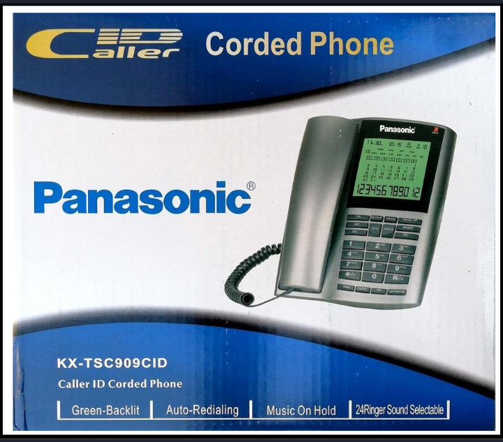 Large LCD High Quality Speaker Phone Telephone PTCL Land Line Set ...