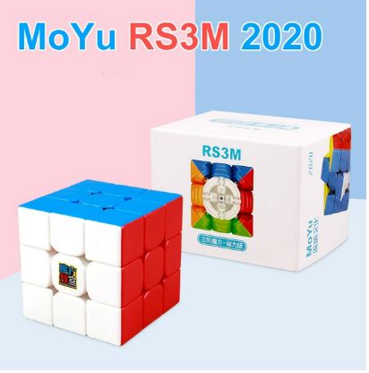 MOYU RS3m 2020 Sticker less Magnetic Cube| New Addition with Spring ...