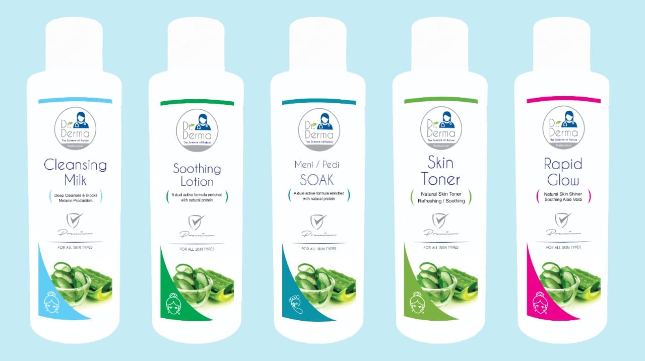 Dr. Derma Skin Care Set Of 5 Pcs 1000 Ml Each. | Daraz.pk