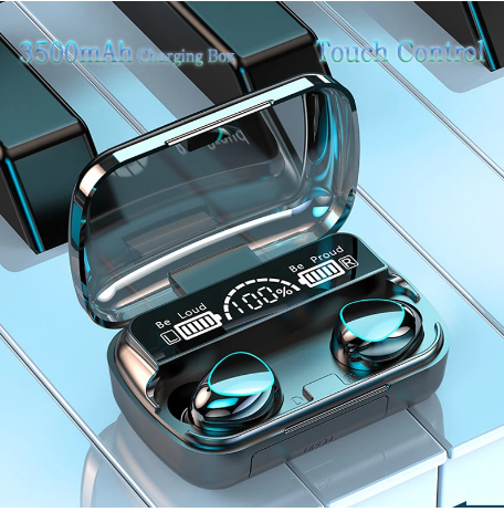 Air Pro TWS Earbuds with Charging Case i12 Pro Air Buds with woofer ...