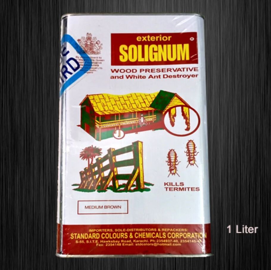 EXTERIOR SOLIGNUM WOOD ( KILLS TERMITES ) – 1 Liter | Daraz.pk