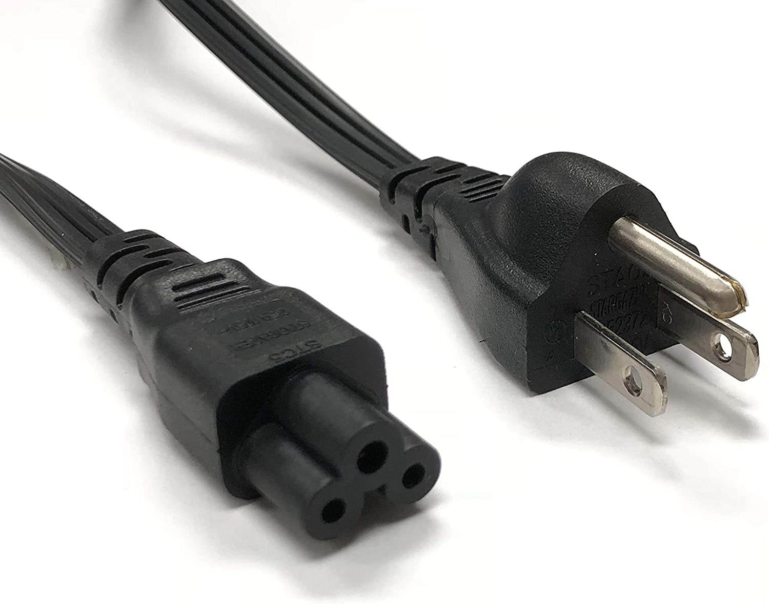Laptop Power Cable 3 Prong Stragazer Original 3.3 Feet Branded AC Power ...