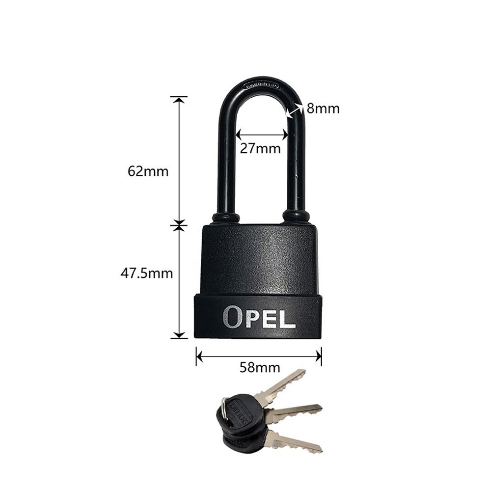 Useful Anti-theft Heavy Duty Padlocks Anti-cut With Keys Waterproof ...
