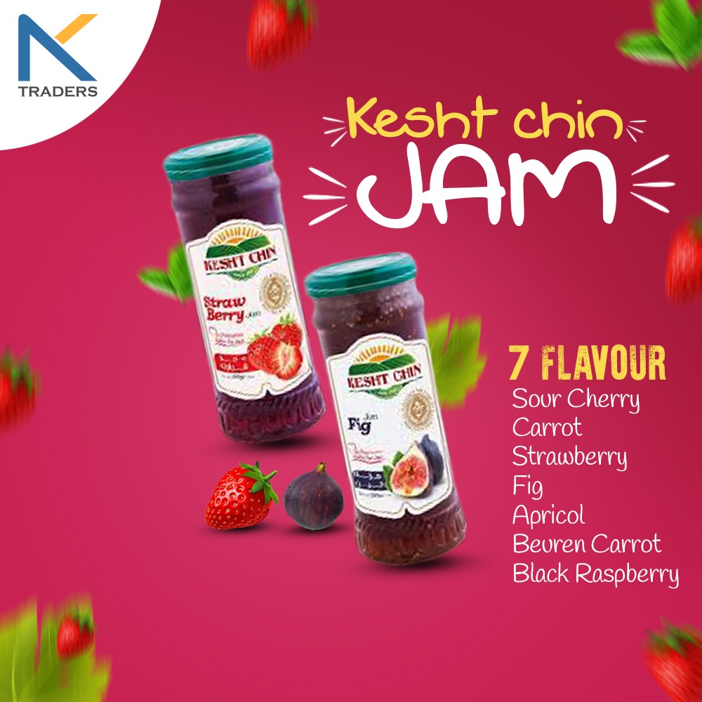 Organic Fruit Full Jams - Kesht Chin / Shana Jam - Organic Product -Jam ...