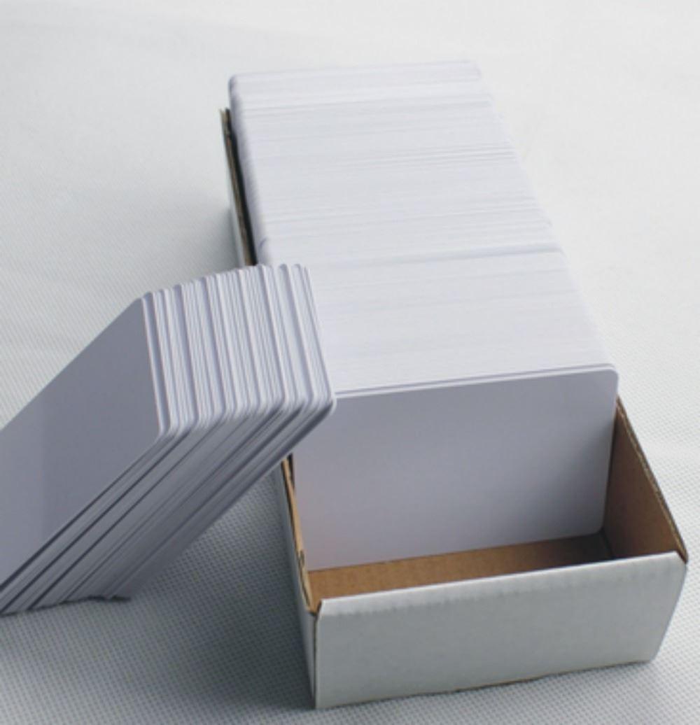 Blank PVC Card box 230 cards CR80 Blank cards 0.60mm for ID Card ...