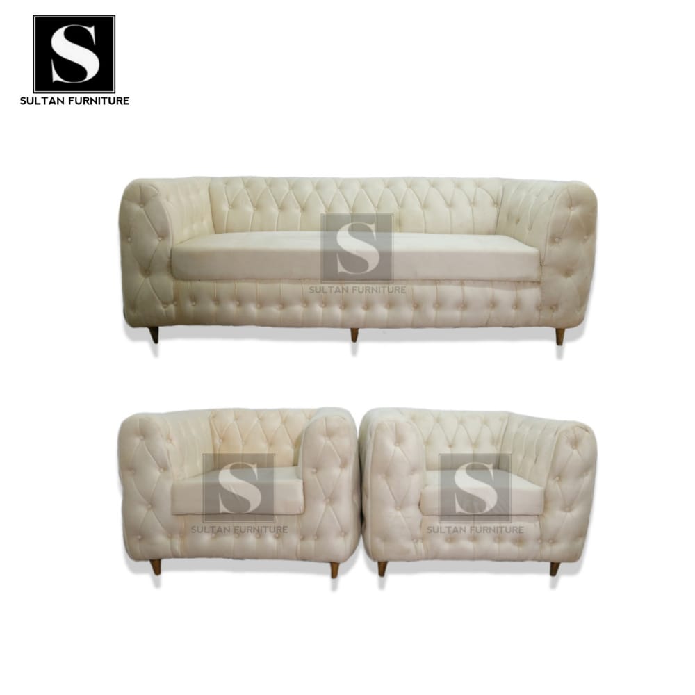 Sultan Furnitures Super Tuffted 5 Seater Sofa Set | Daraz.pk