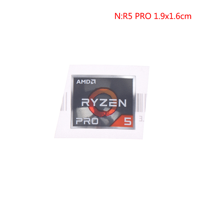 AMD Processor Series Sticker ATHLON Ryzen R 3 5 7 Logo PRO7 Generation ...
