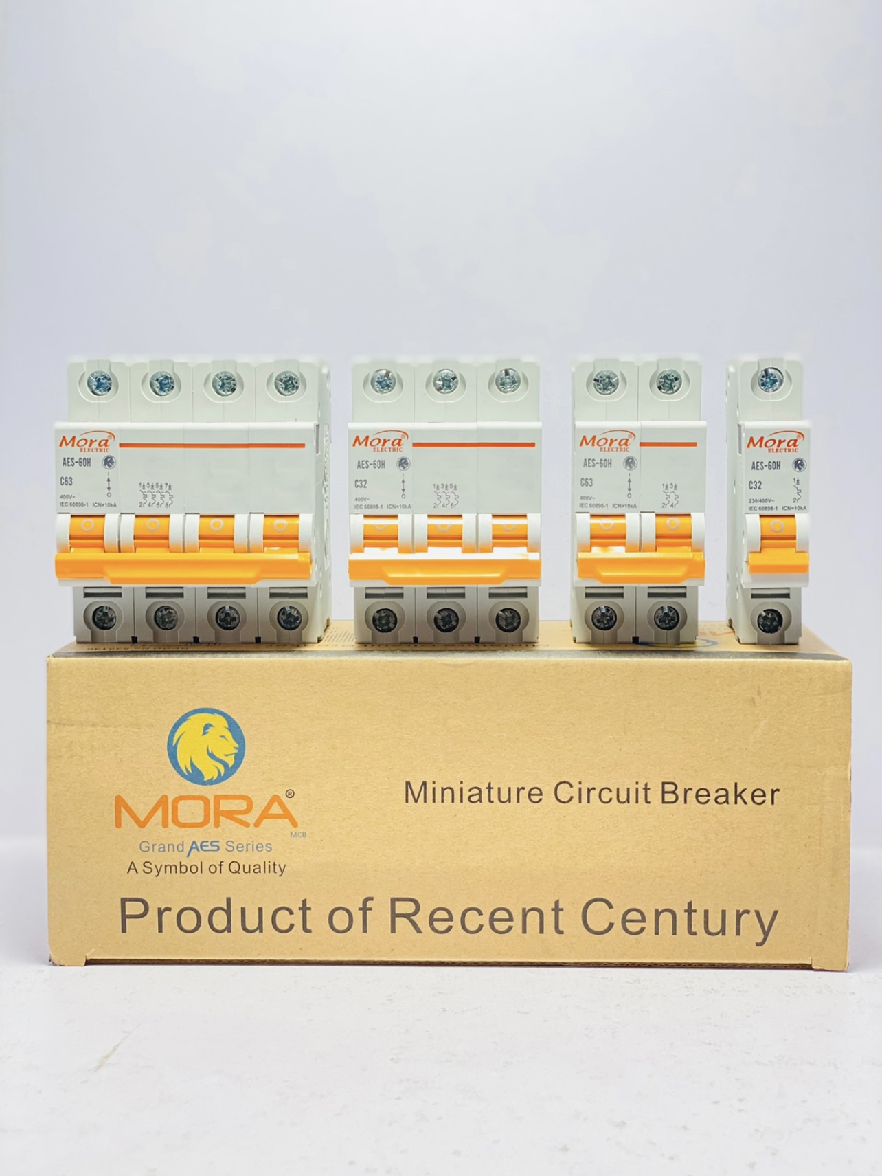MORA Miniature AC Circuit Breaker | Safety Breaker | Single Pole | Double Pole | Three Pole ...
