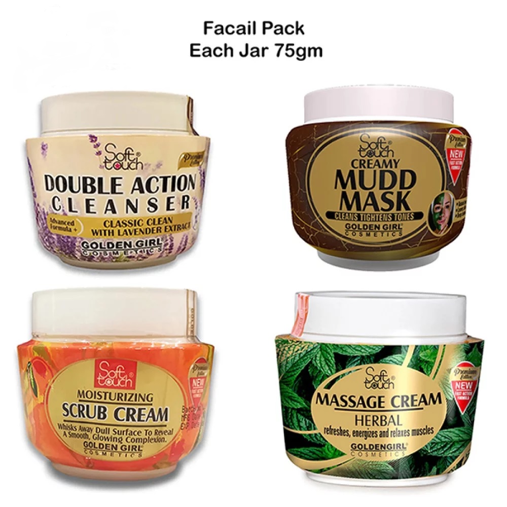 Soft Touch Whitening Facial Set 75 Grm | Daraz.pk